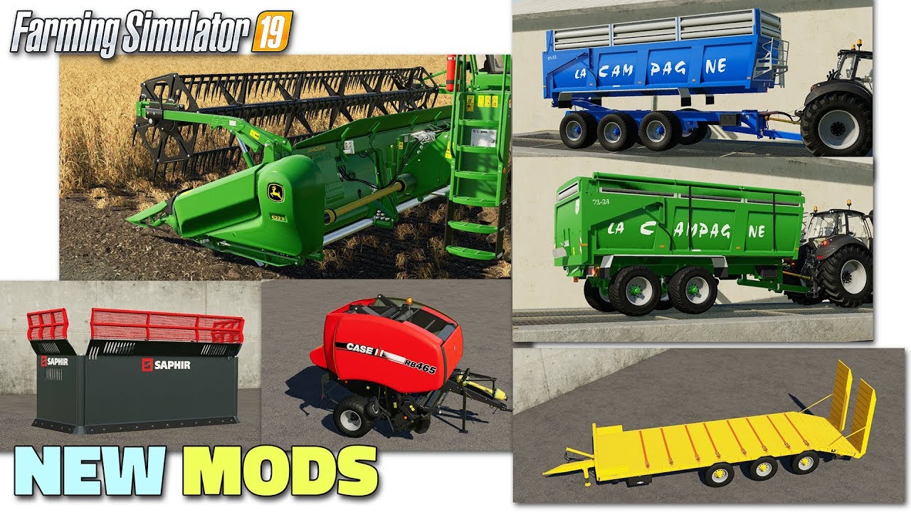 FS19 | New Mods (2020-04-29) - review - YouTube
