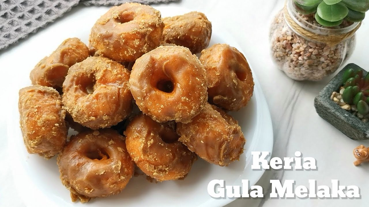 Kueh Keria Gula Melaka | Resepi Mudah Pasti Jadi | 5 Bahan Sahaja - YouTube