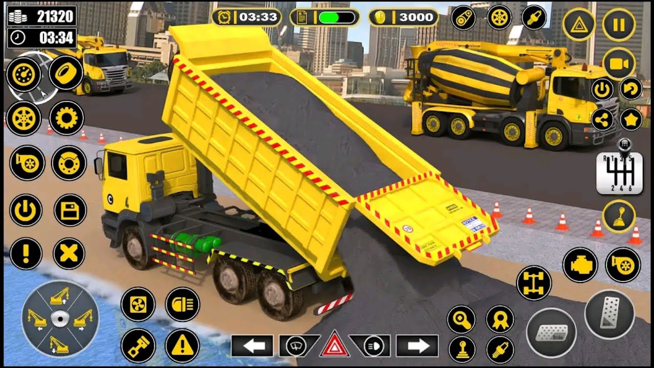 New City Road Construction Simulator game - Construction Game - Android ...