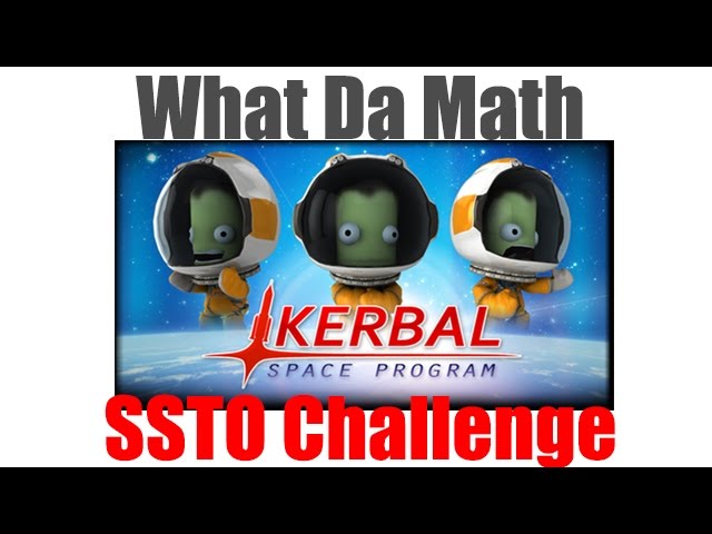 Kerbal Space Program Smallest Ssto Challenge