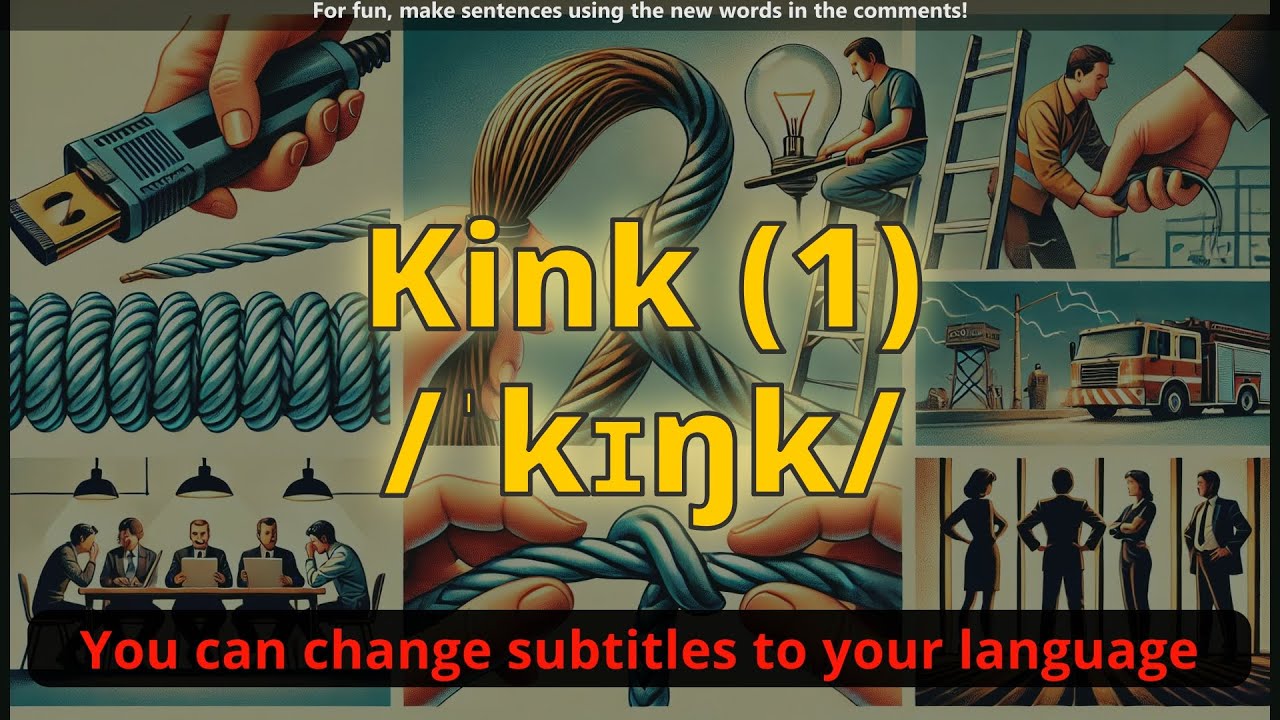 Kink meaning with 5 examples - YouTube