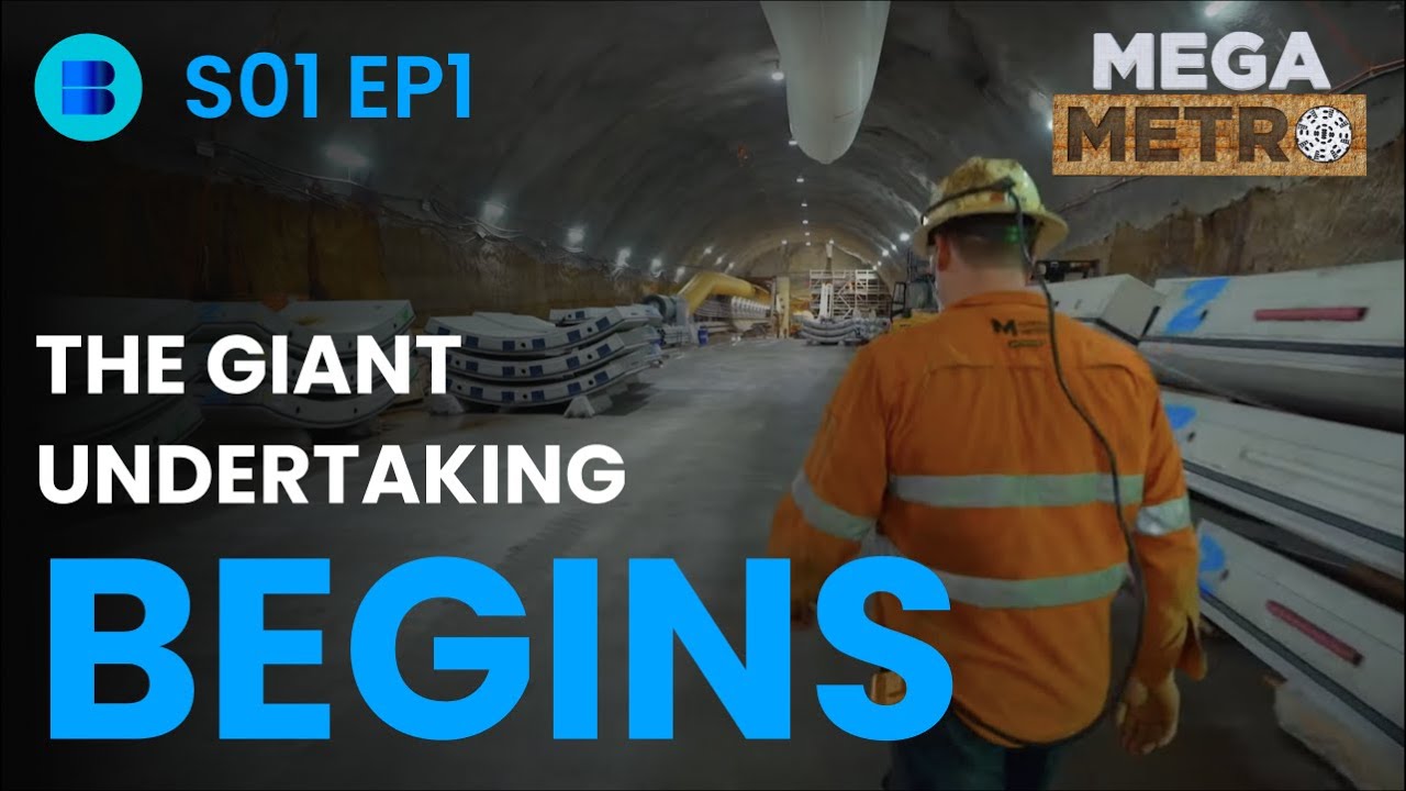 Tunneling Beneath Sydney - Mega Metro - S01 EP1 - Engineering Documentary - YouTube
