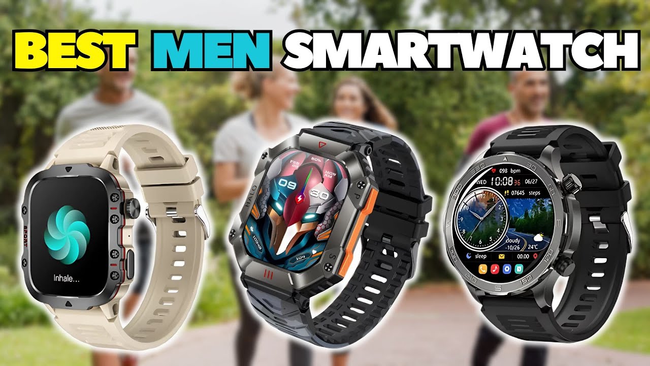 Top 5 Best Waterproof Smart Watch For Men In 2024 - YouTube