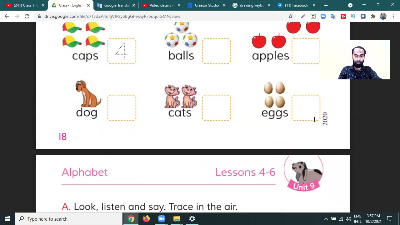 ALO SCHOOL Class 1 to 10, Class one, Unit 9,English, Alo school. Alo ...