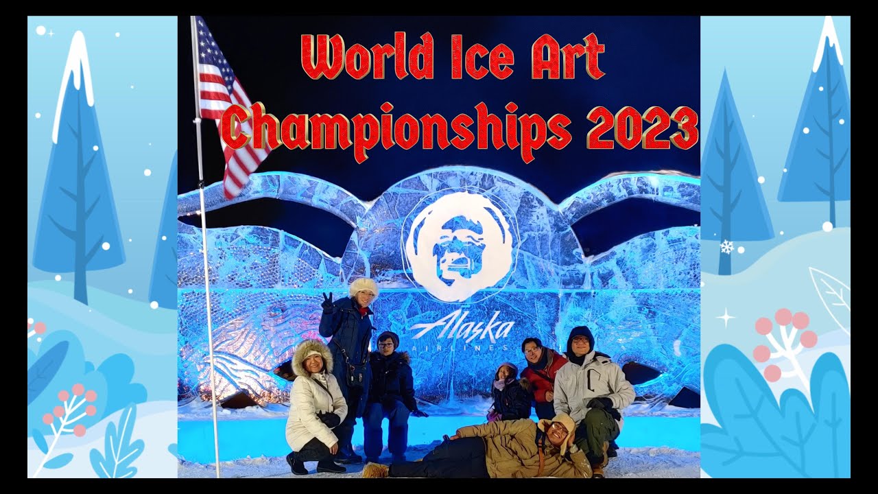 World Ice Art Sculpture Championship, Fairbanks Alaska - YouTube