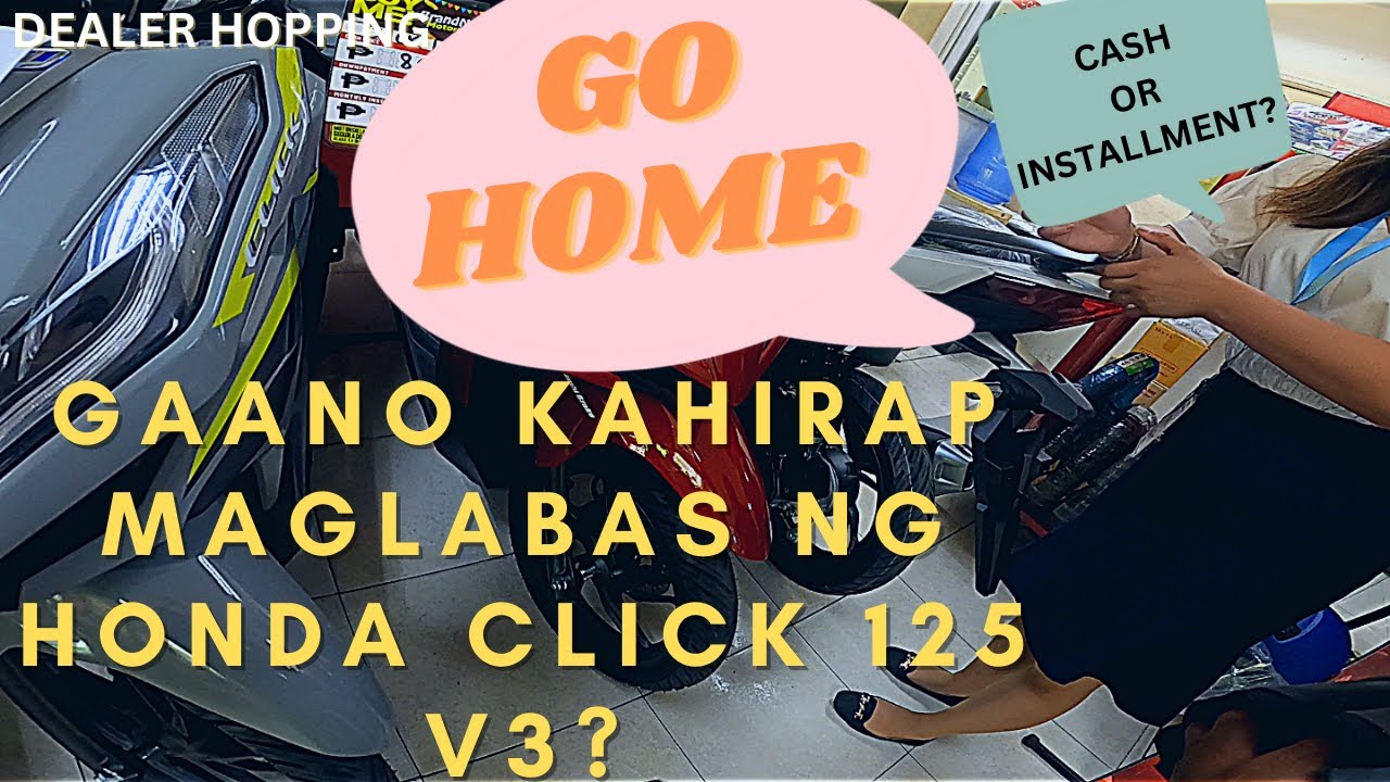 HONDA CLICK 125i V3 MAHIRAP BA HANAPIN AT BUMILI NG CASH? | HONDA CLICK ...