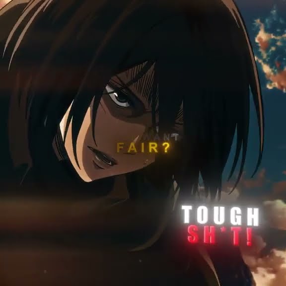 Angry mikasa 💢 - YouTube