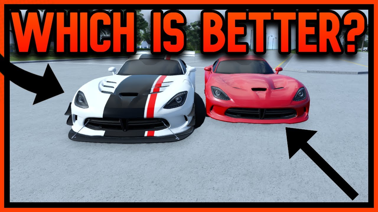 DODGE VIPER ACR VS DODGE VIPER SRT?!|SOUTHWEST FLORIDA ROBLOX| - YouTube
