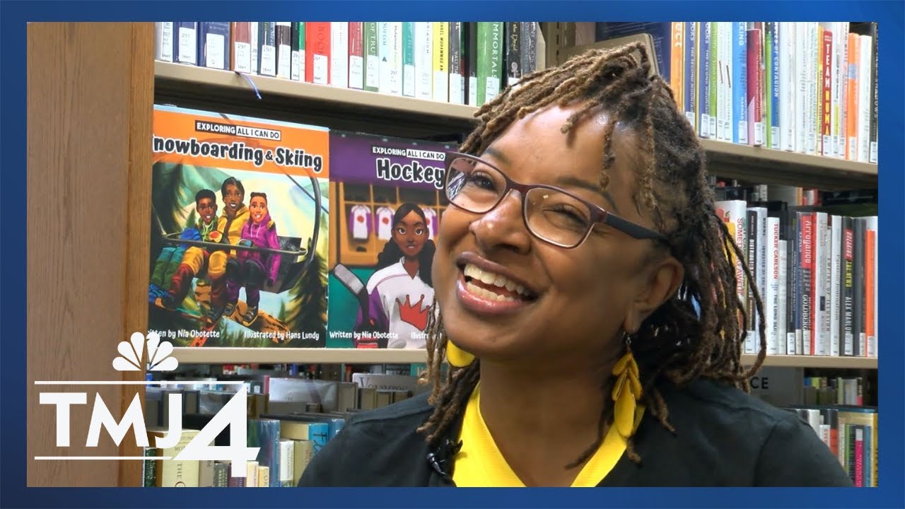 Book series introduces children of color to different sports - YouTube