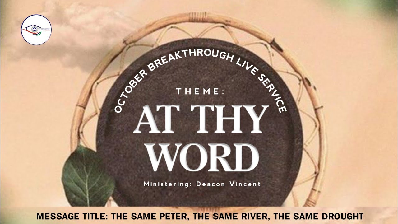 October Breakthrough Service || Deacon Vincent - YouTube