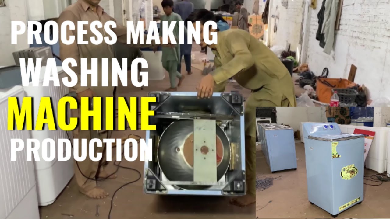 Spectacular to see the Process Making Washing Machine Production in the ...