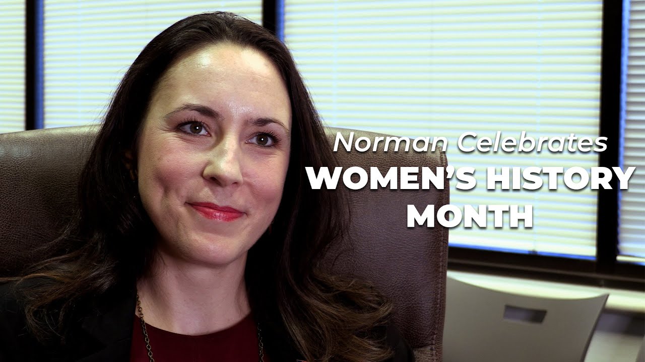 Norman Celebrates Women's History Month: Mayor Breea Clark - YouTube