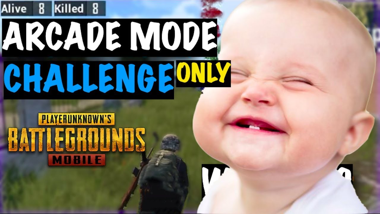 Arcade Mode Only Challenge PUBG Mobile | Live Insaan - YouTube