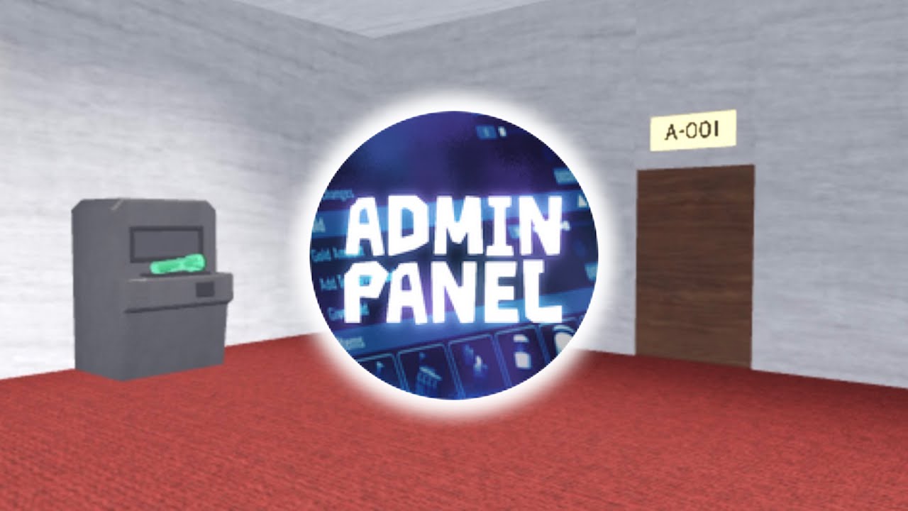 Rooms with Admin Panel in Roblox Doors - YouTube