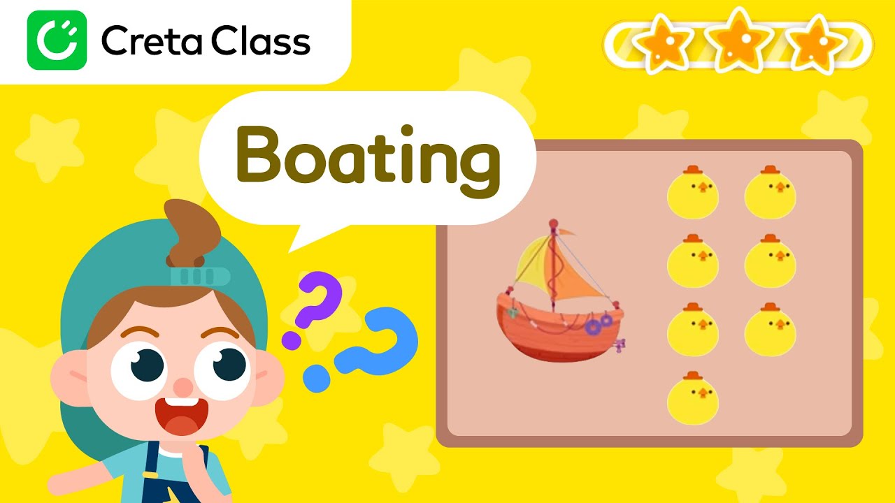 Interesting Boating Math Game | Math Game For Fun | Creta Class - YouTube