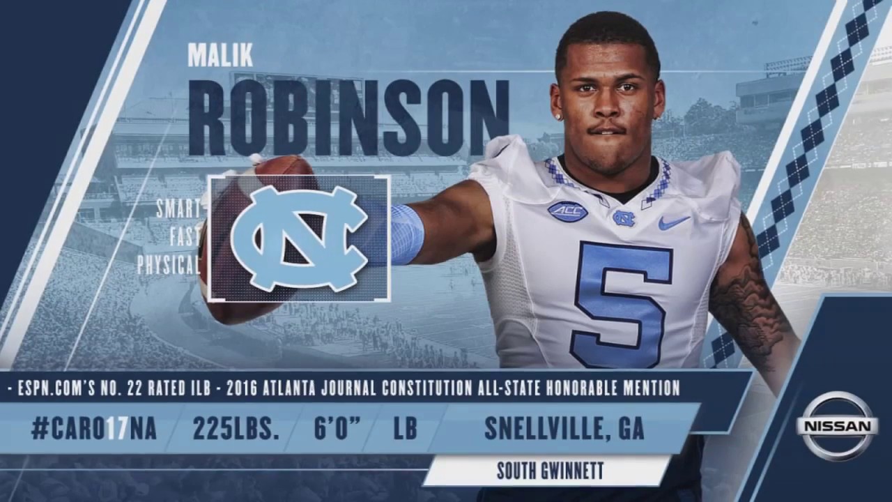 #CARO17NA: Malik Robinson is a Tar Heel! - YouTube
