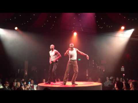 Crazy awesome tap dance duo Las Vegas - YouTube