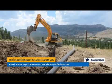KASKİ’DEN DEĞİRMENDERE’YE CAZİBELİ KAYNAK SUYU