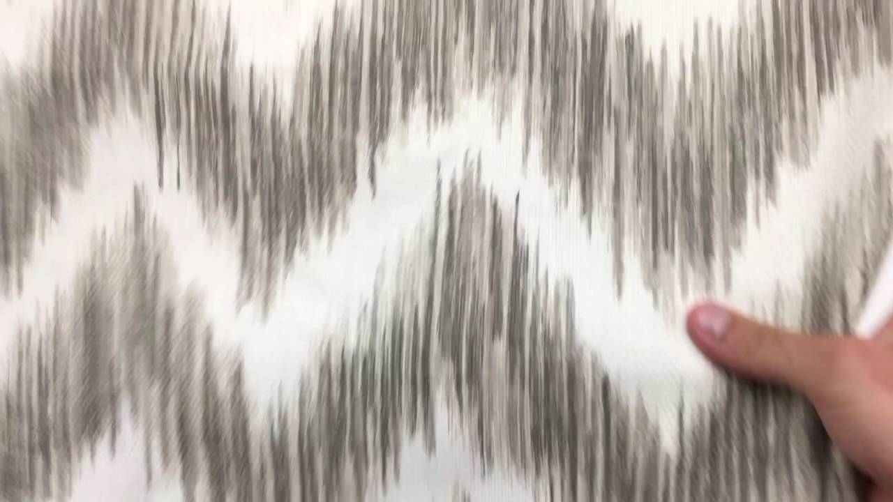 Cascade In Brown -- Drapery Fabric -- By Home Accents - YouTube