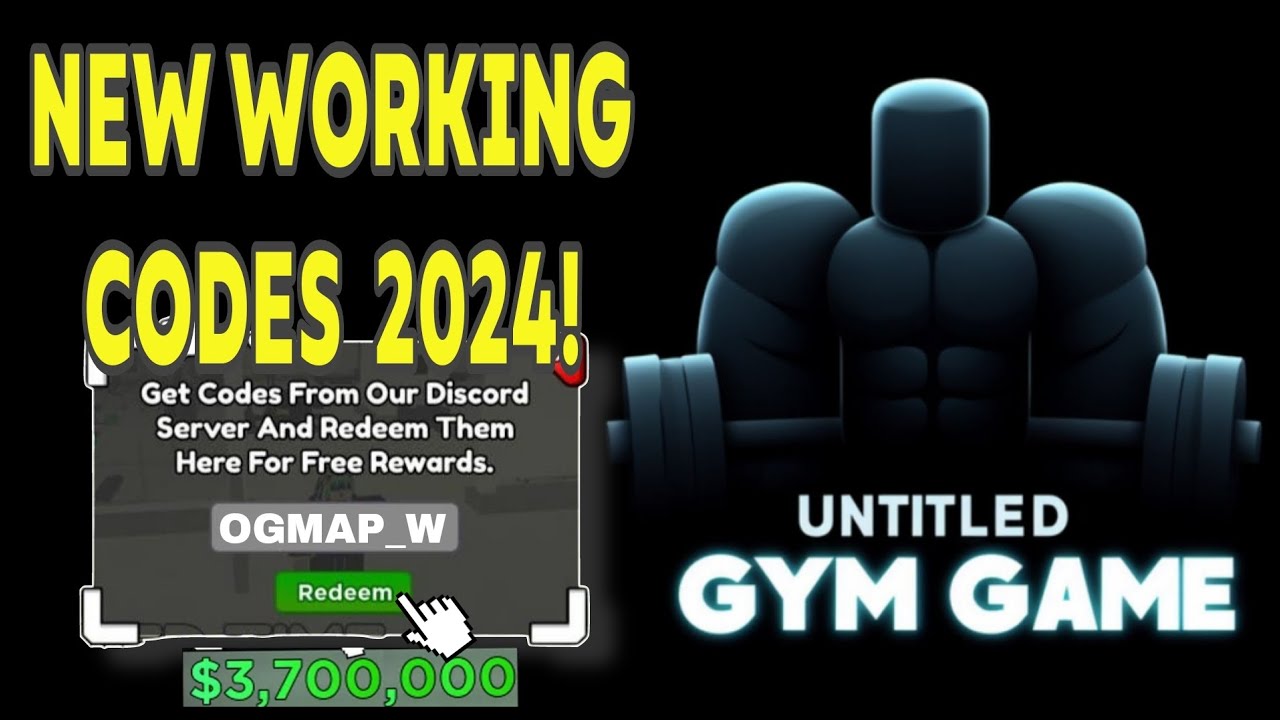 *NEW* ALL WORKING CODES FOR UNTITLED GYM GAME IN 2024! ROBLOX UNTITLED ...