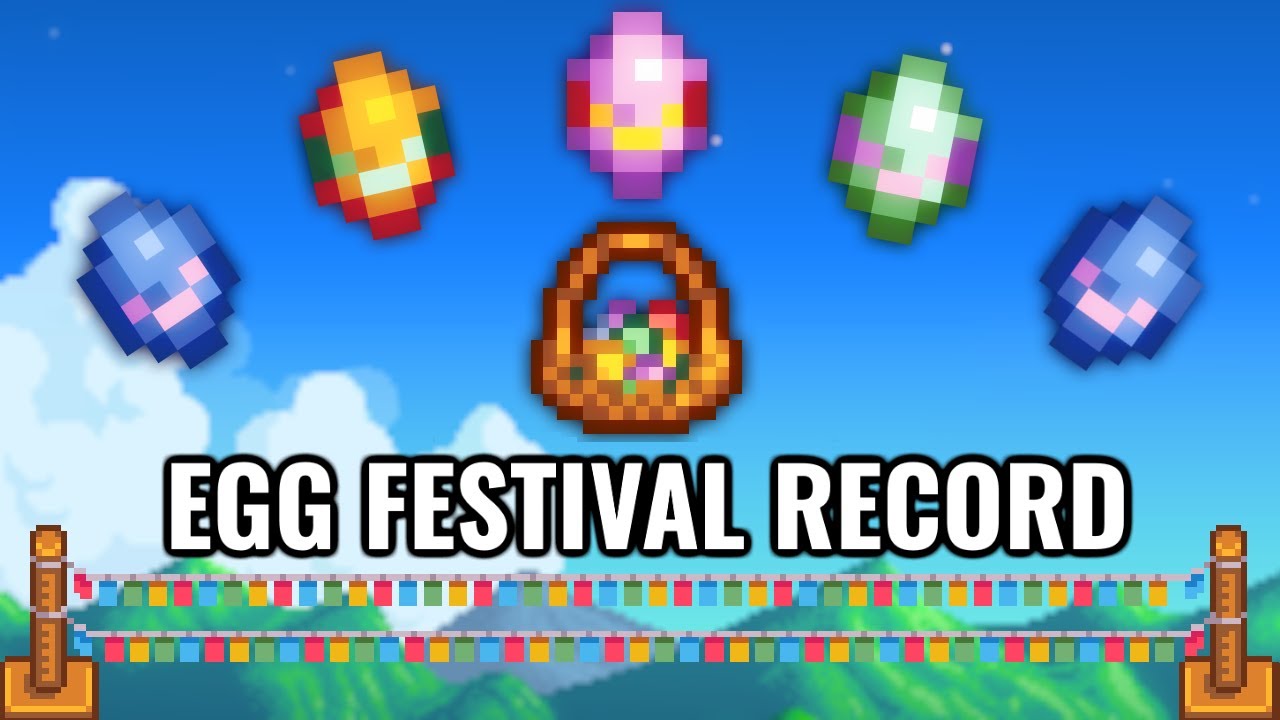 Stardew Valley Egg Hunt 17 eggs! - YouTube