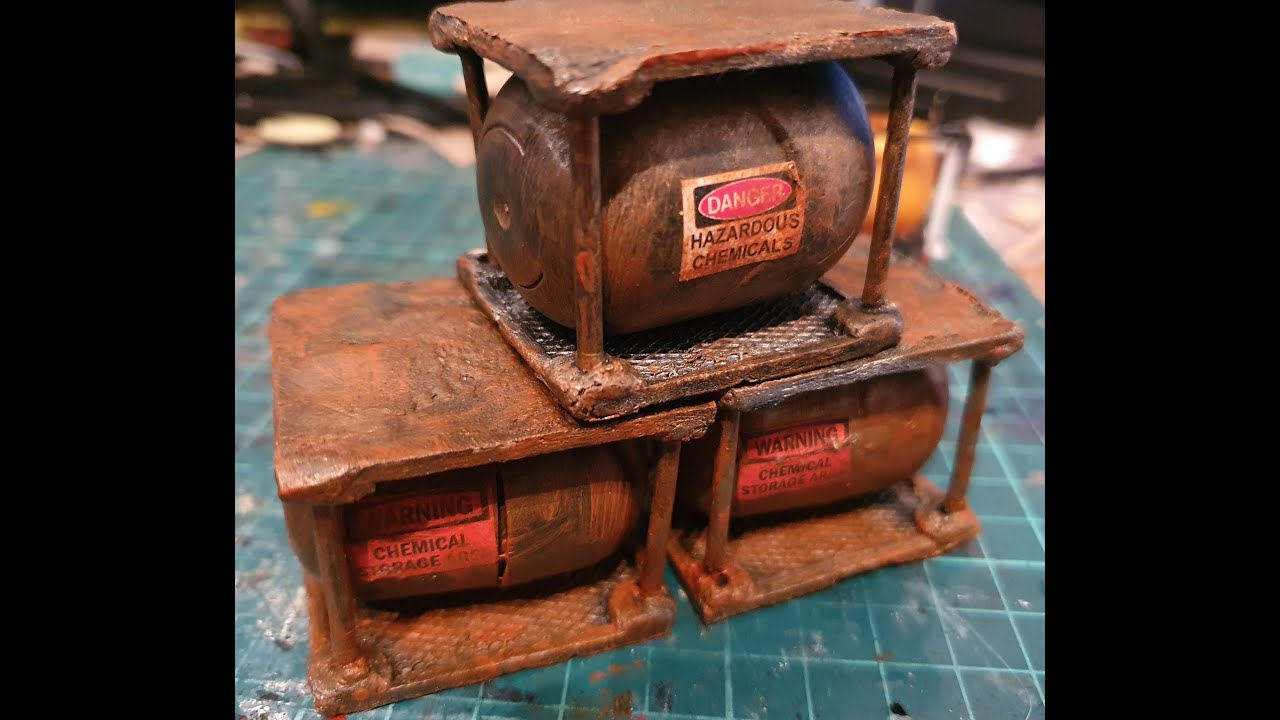Scratch Build: Industrial Storage Tanks - YouTube