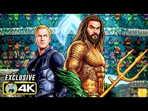 Jason Momoa’s AQUAMAN as a Retro 8-Bit VIDEO GAME!