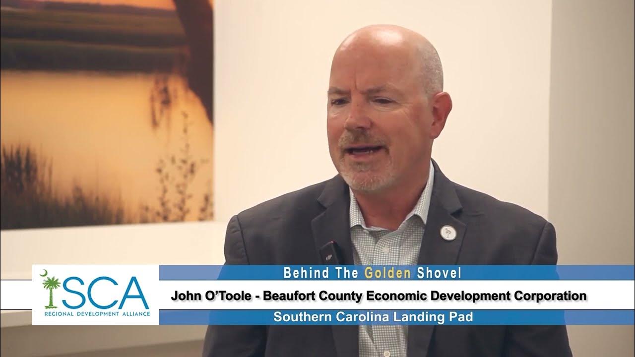 BEHIND THE GOLDEN SHOVEL | John O'Toole: Southern Carolina Landing Pad | SCA | WHHITV - YouTube