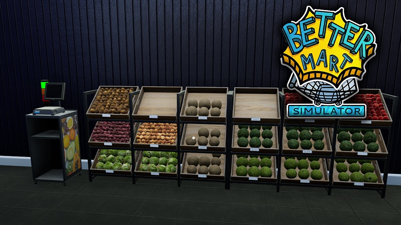 Neue Mitarbeiter & neues Gemüse - Better Mart Simulator gameplay ...