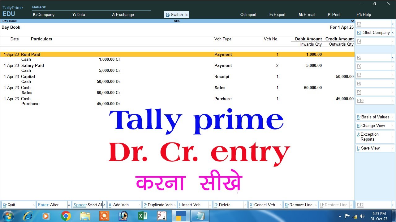 tally prime | tally prime tutorial in hindi | tally prime course ...