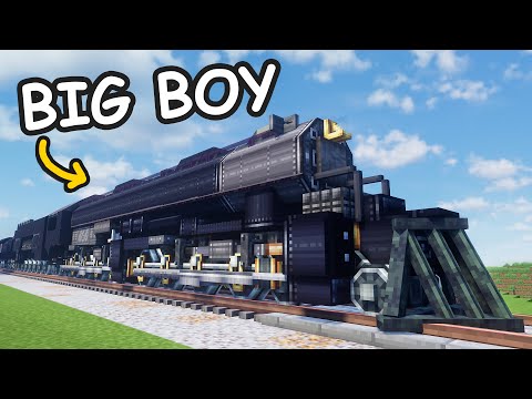 I Made The Best BIG BOY Train in Minecraft Create Mod!