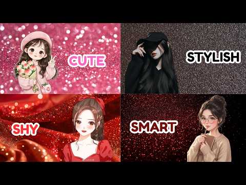 POV: Are You Cute, Shy, Smart or Stylish?🔥Trending Girl Types 2026#CuteVsShy #SmartVsStylish #choose