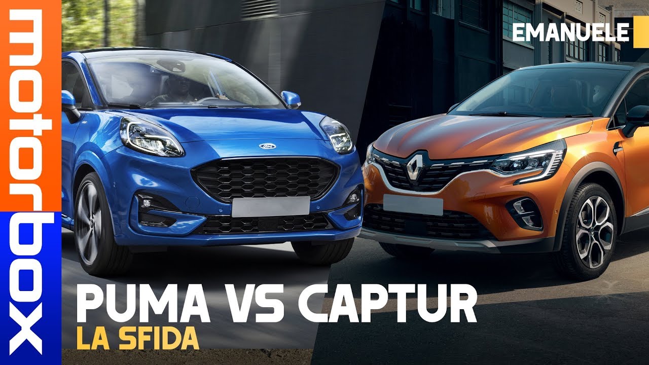 Ford Puma VS Renault Captur 2020 | ATTENTI a questi due SUV! - YouTube