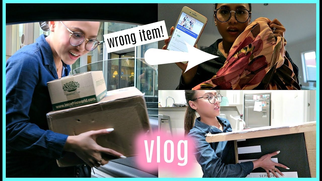 ONLINE ORDER FAIL + UNBOXING PACKAGES ️ | rhazevlogs - YouTube