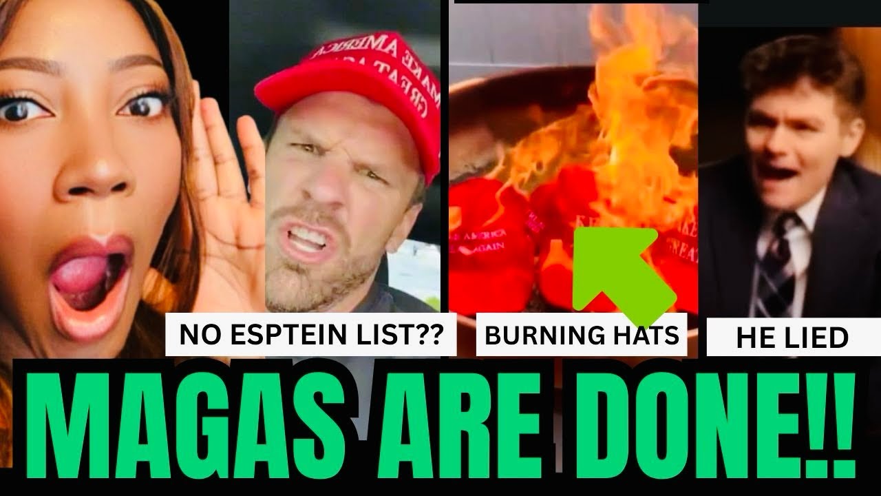MAGA Supporters BURN Their Hats After Trump’s Lies & Broken Promises # ...