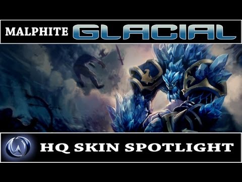 League of Legends: Glacial Malphite (HQ Skin Spotlight) - YouTube