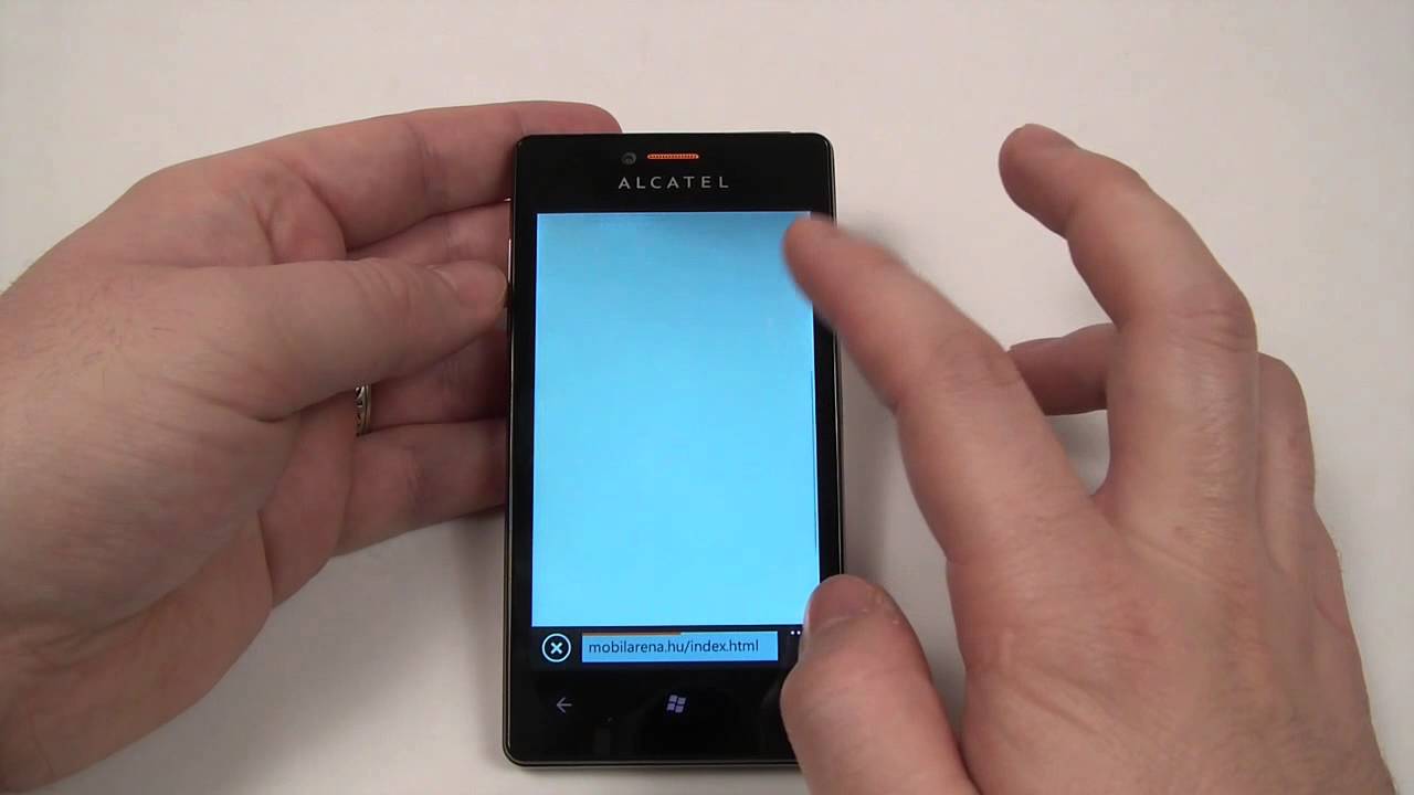 Alcatel One Touch View (prototype) hands-on - YouTube