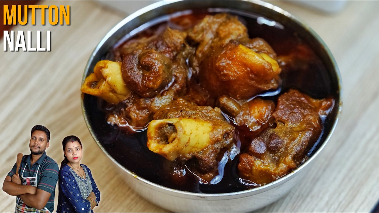 The Ultimate 😋 Hotel Style Mutton Nalli Curry Recipe 🔥 Mutton Nalli ...