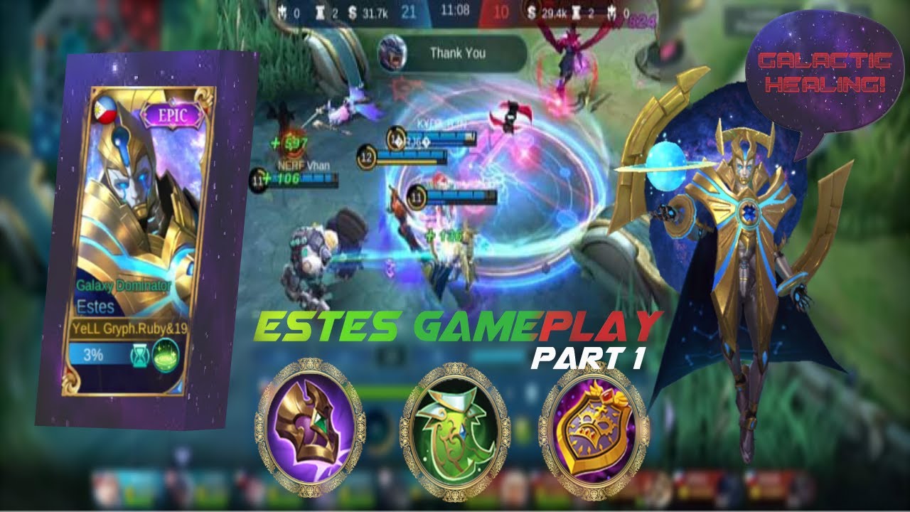 Estes Gameplay *Best Build 2021 + Unlimited Heal* Part 1 | The ...