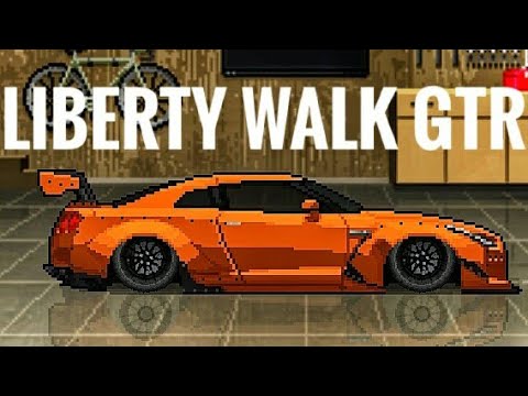 F Cancer Liberty Walk Nissan GTR R-35 || Driven To Cure || Pixel Car ...