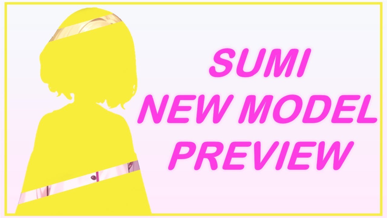 Sumi new model preview | เปิดตัวโมเดลAIนกง่วงสุดน่ารัก - YouTube