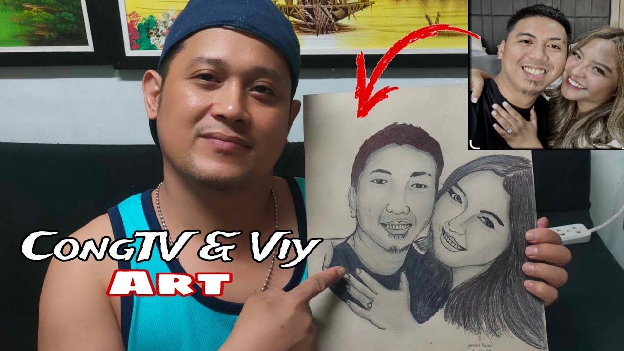 Cong TV & ma'am Viy Drawing Pencil & Ballpen art #4 - YouTube