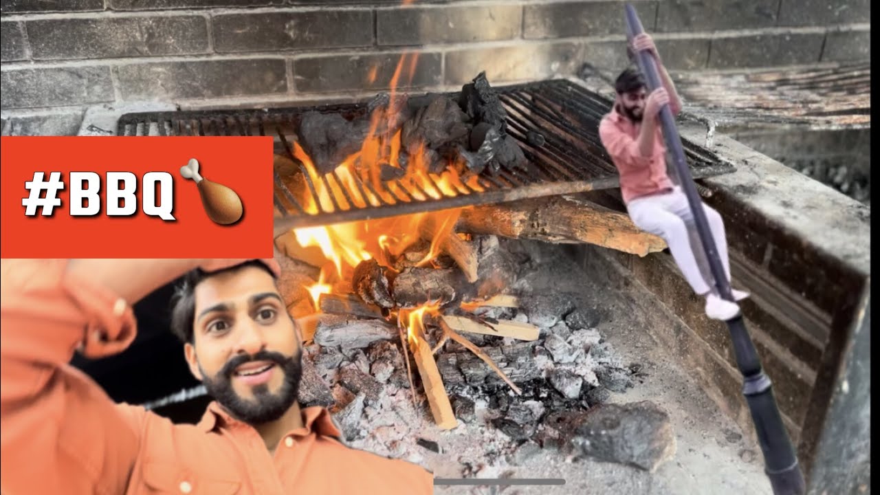 BBQ in Barcelona Spain Dezy moons - YouTube