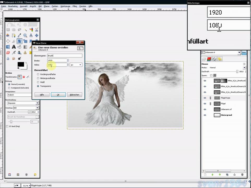 Gimp Wallpaper Version 4 - YouTube