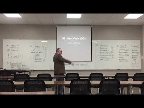 Dr. John P. Williams Introduction to US History 1301 and 1302 - YouTube