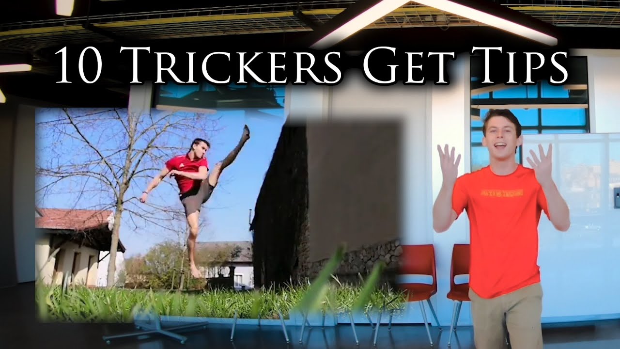 Giving 10 Tricking Athletes My Best “Training” Advice - YouTube