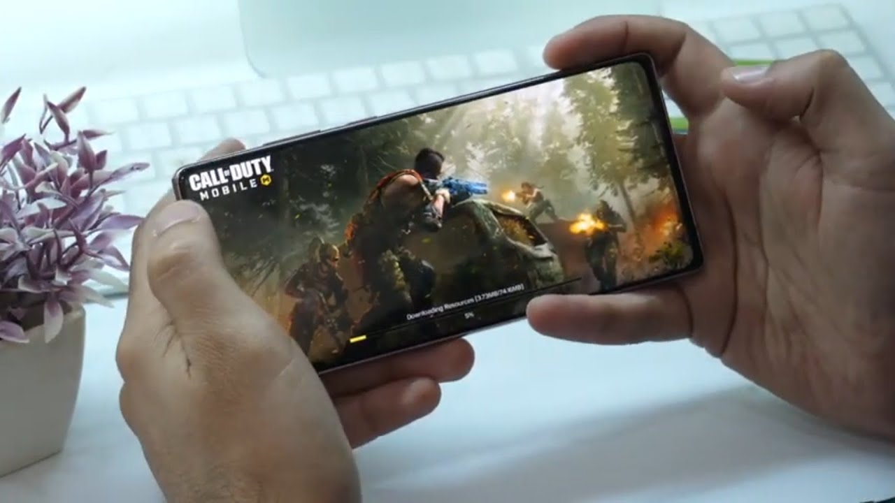 Samsung Galaxy NOTE 20 (120 Hz) - Call of Duty Mobile Gaming Test (Show ...