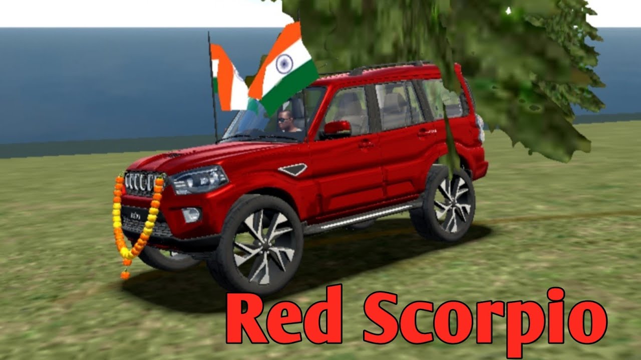 Red Color Scorpio Indian Flags - YouTube
