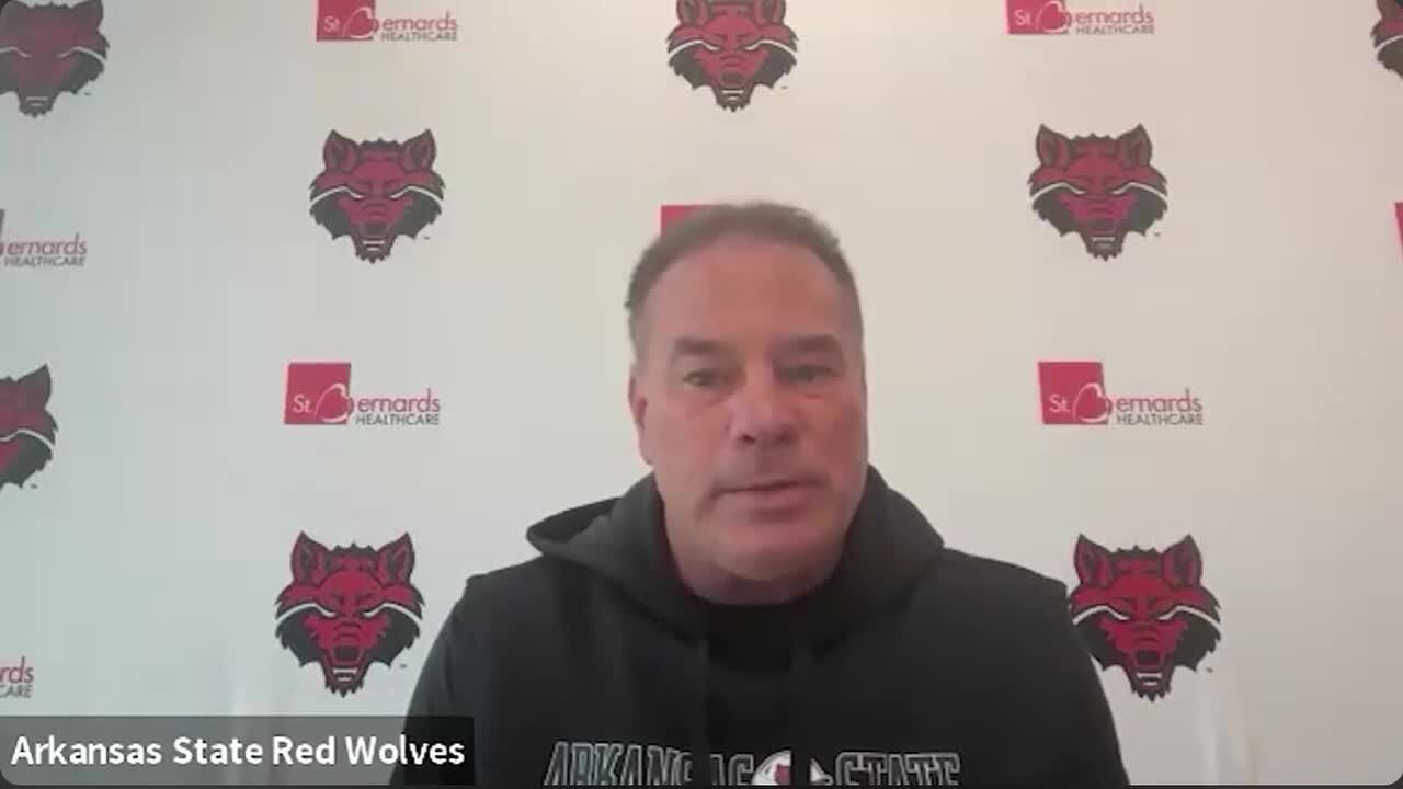 Red Wolves Raw: Arkansas State Head Coach Butch Jones talks Louisiana ...