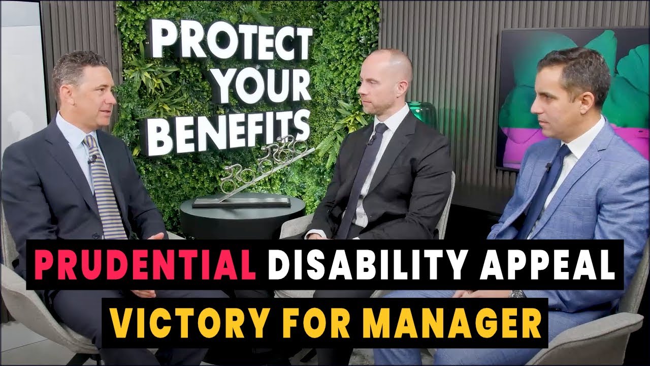 Prudential Disability Appeal Victory for Telecommunications Manager at ...